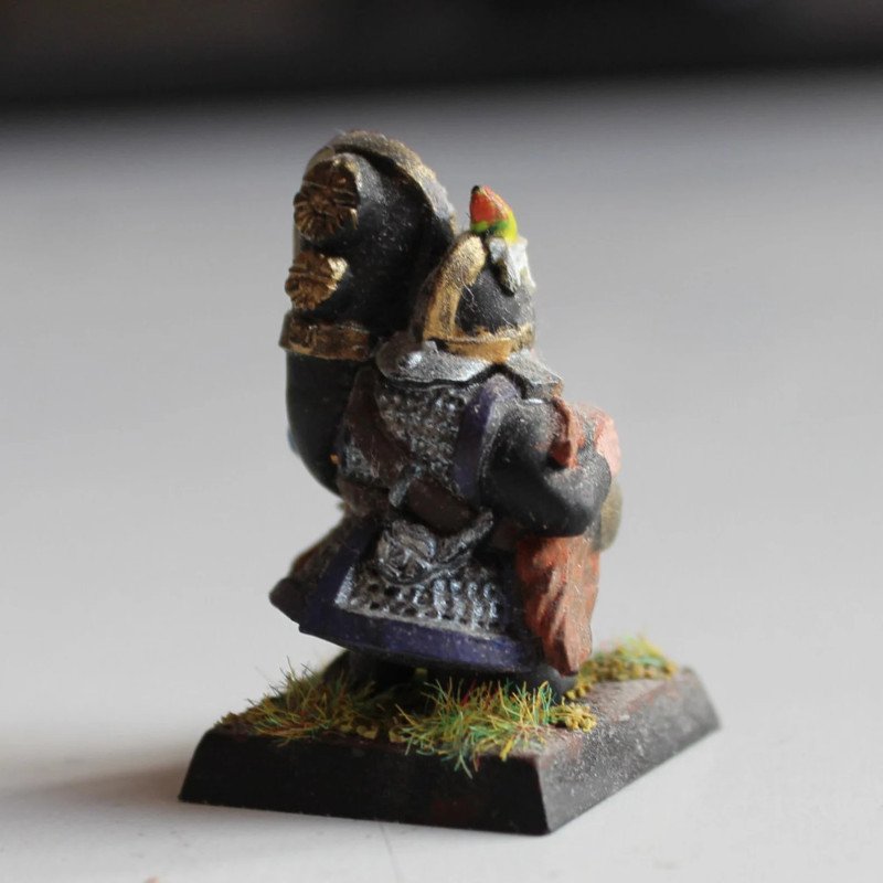 Nain de la mine de la boîte Bataille au col du crane de Warhammer ...